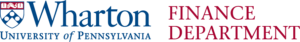 Wharton Finance - Finance Department